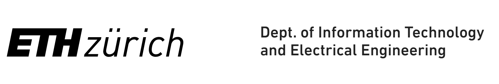Department of Information Technology and Electrical Engineering, ETH ...